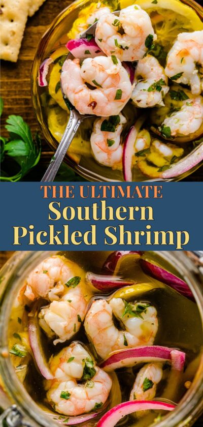 Southern Pickled Shrimp Recipe (Make Ahead)