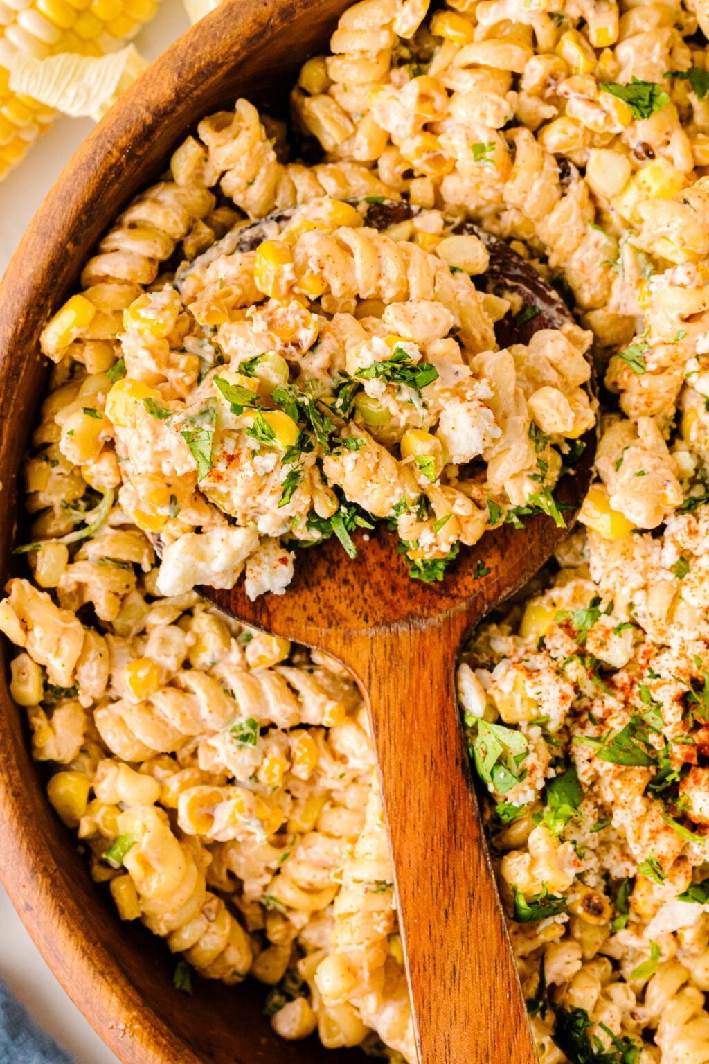 Easy Mexican Street Corn Pasta Salad Recipe