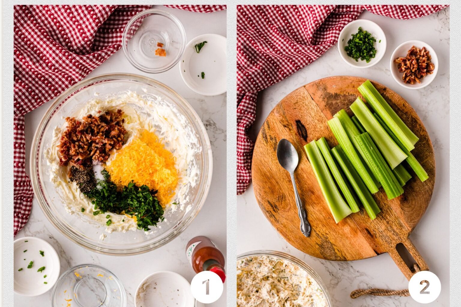 Outrageously Good Stuffed Celery