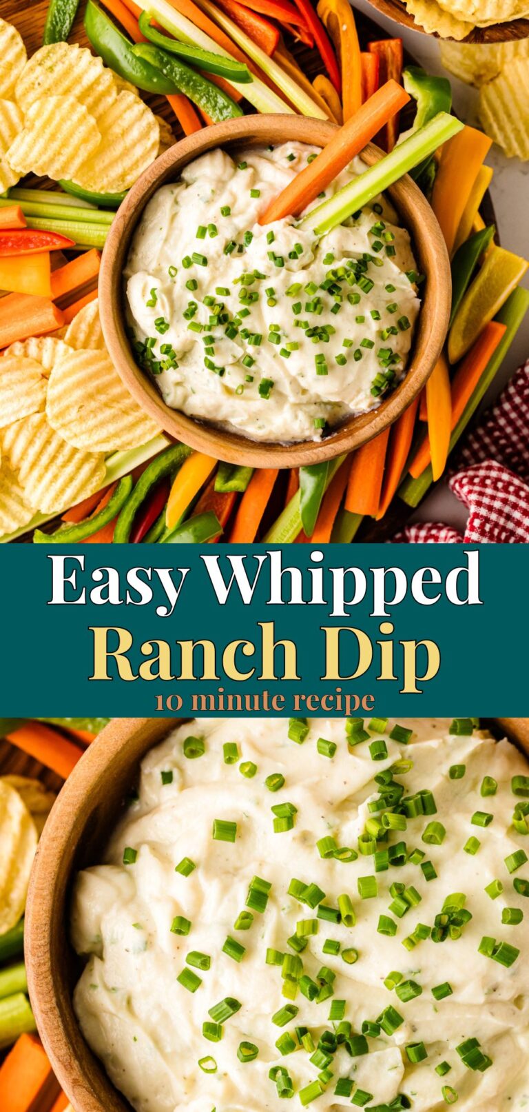 Creamy Whipped Ranch Dip Recipe