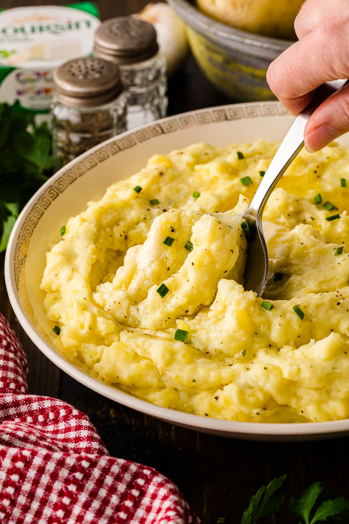 Creamy Boursin Mashed Potatoes Recipe