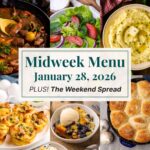 Midweek Menu Meal Plan: 1.28.26