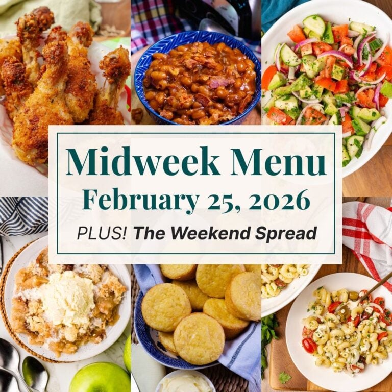 Midweek Menu - A Southern Soul
